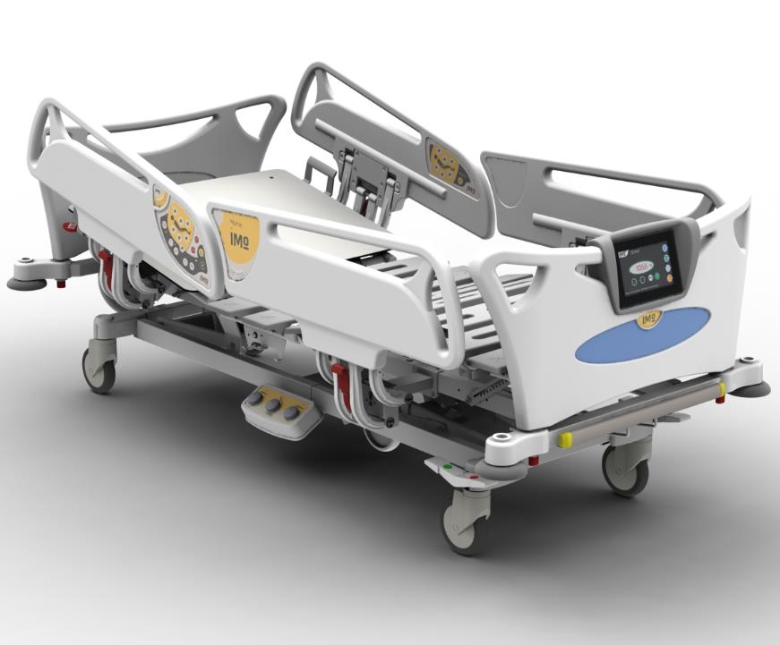 IMO MATRIX E50 z wagą Łóżka do intensywnej terapii - Łóżka na OIT (OIOM ...